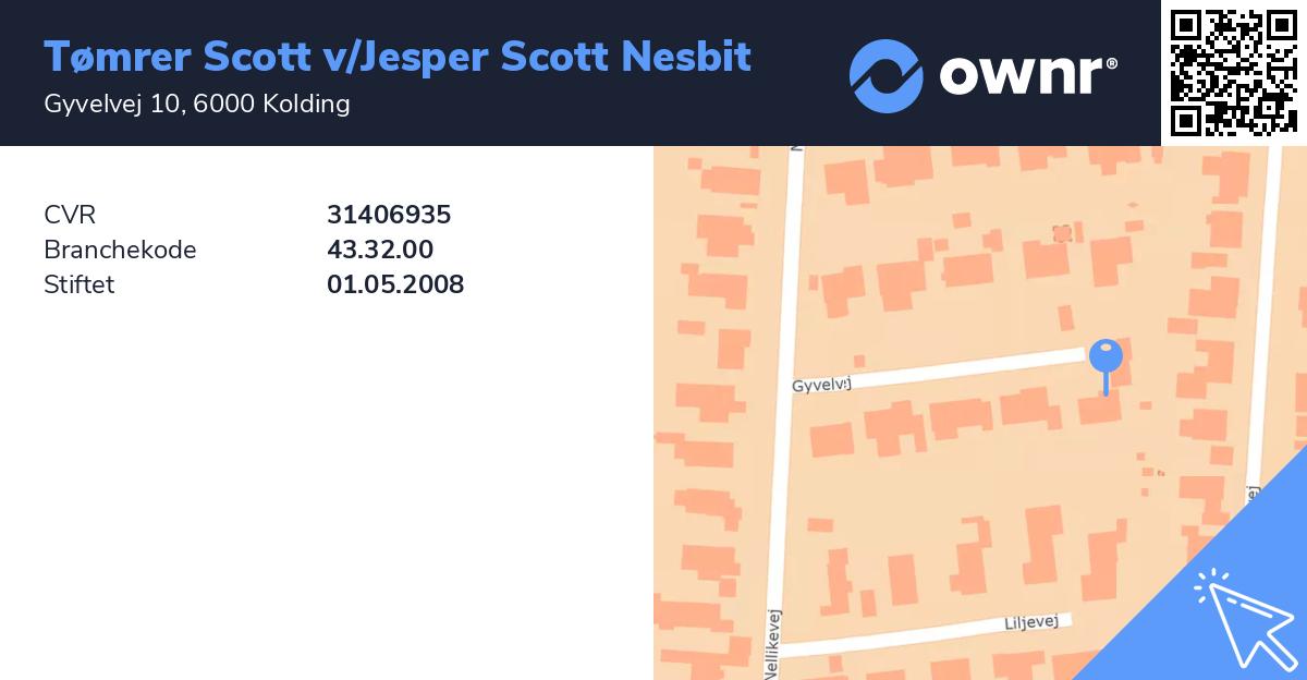 Tømrer Scott v/Jesper Scott Nesbit - Se overskud, ejere, tidslinje og ...