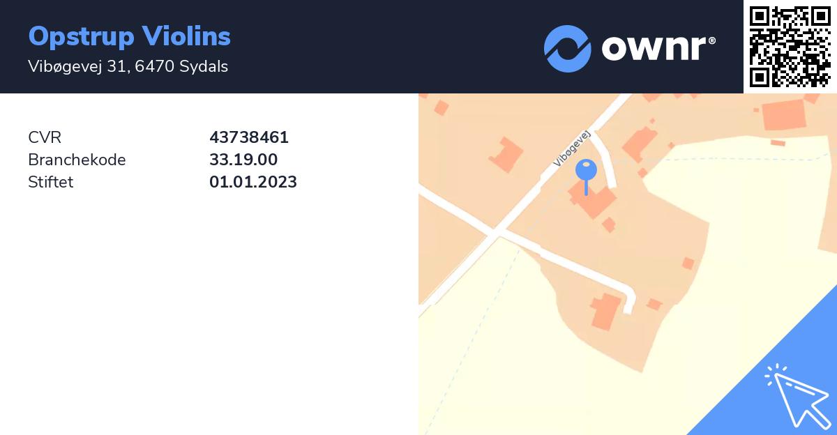 Opstrup Violins - Se overskud, ejere, tidslinje og regnskaber - ownr®