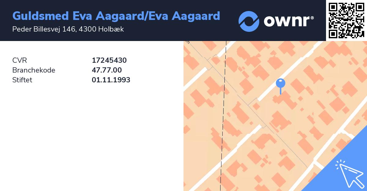 Guldsmed Eva Aagaard/Eva Aagaard - Se overskud, ejere, tidslinje og ...