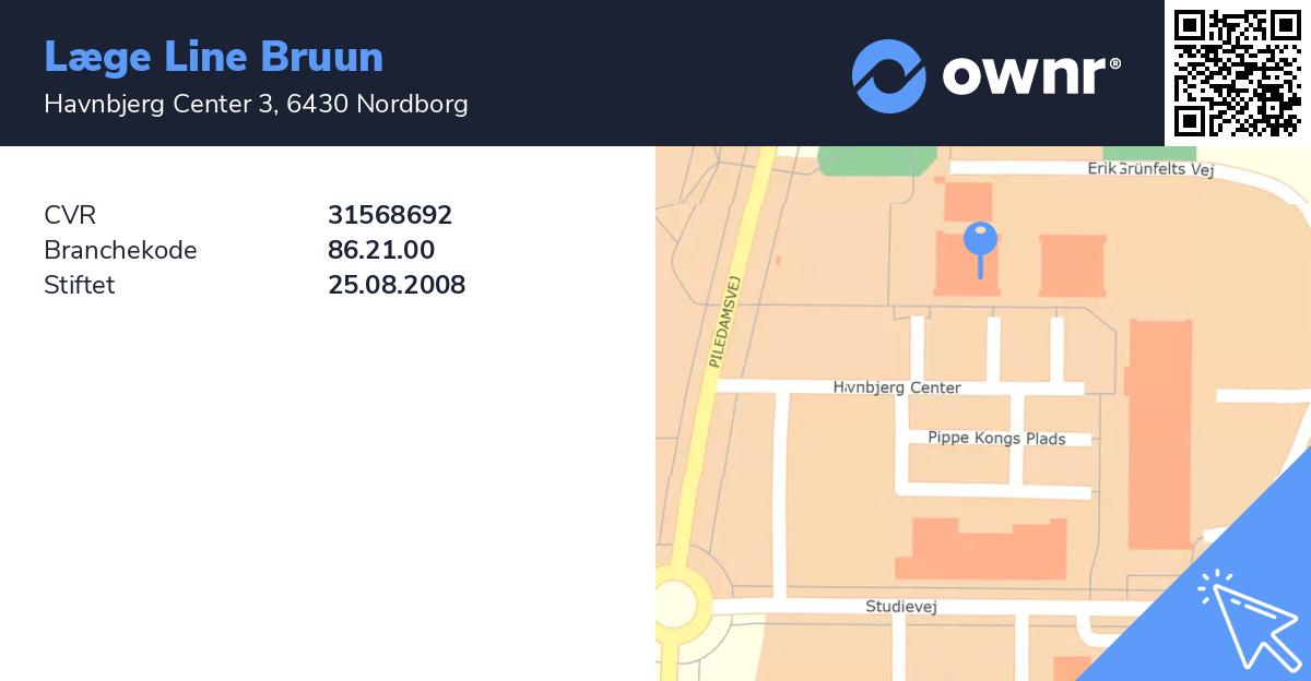 Læge Line Bruun - Se overskud, ejere, tidslinje og regnskaber - ownr®