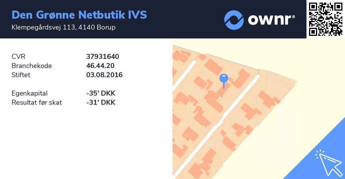 Den Grønne Netbutik IVS - Se overskud, ejere, tidslinje og regnskaber ...