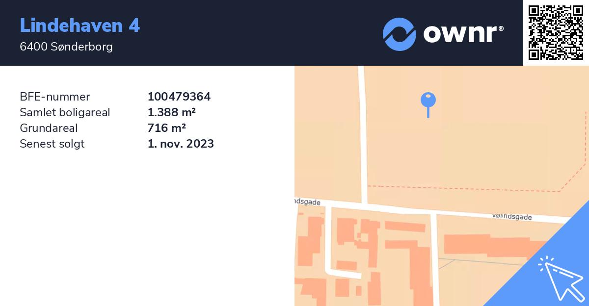 Se ejendommen på Lindehaven 4, 6400 Sønderborg - ownr®