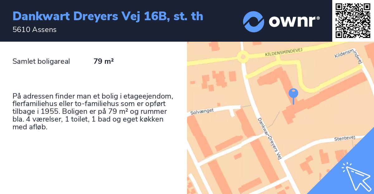 Se ejendommen på Dankwart Dreyers Vej 16B, st. th, 5610 Assens - ownr®