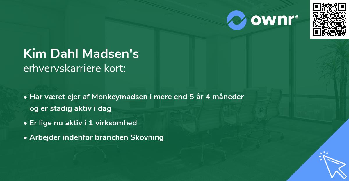 Kim Arne Dahl Madsen har 1 erhvervsrolle » Er bosat i Danmark - ownr®