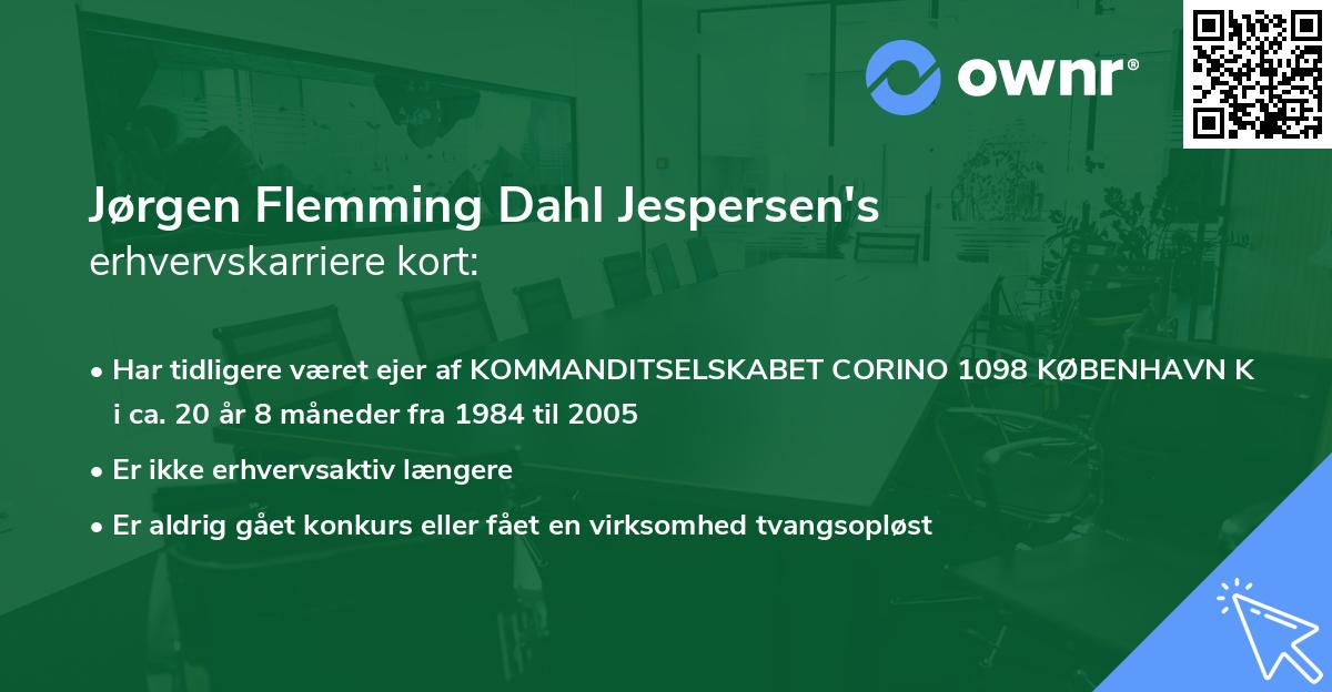 Jørgen Flemming Dahl Jespersen har 0 erhvervsroller - ownr®